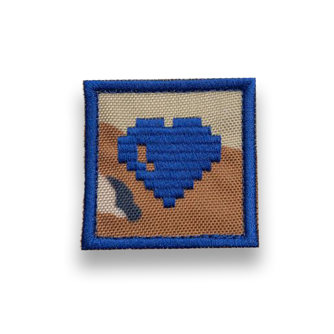 Navy Chocolate Chip Patch – DarkHeartOps