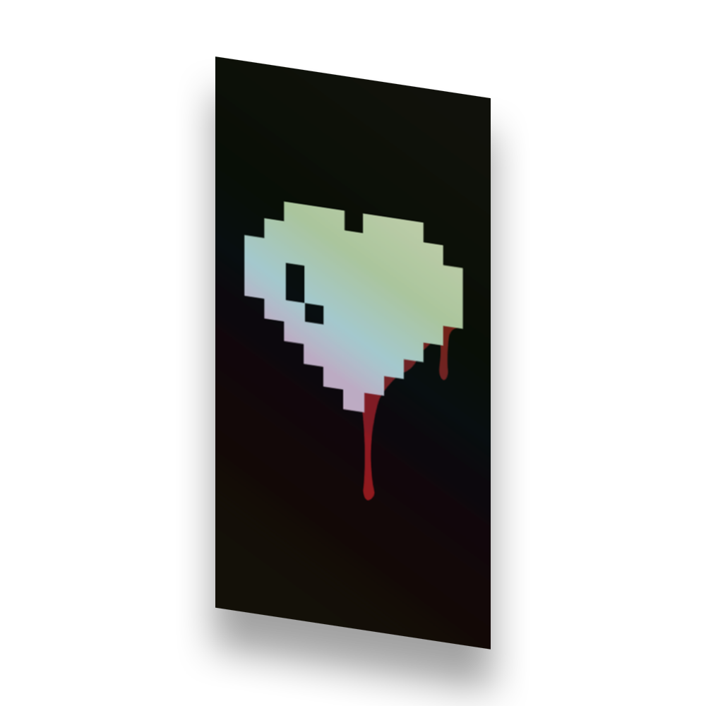 Holo Bleeding Heart – DarkHeartOps